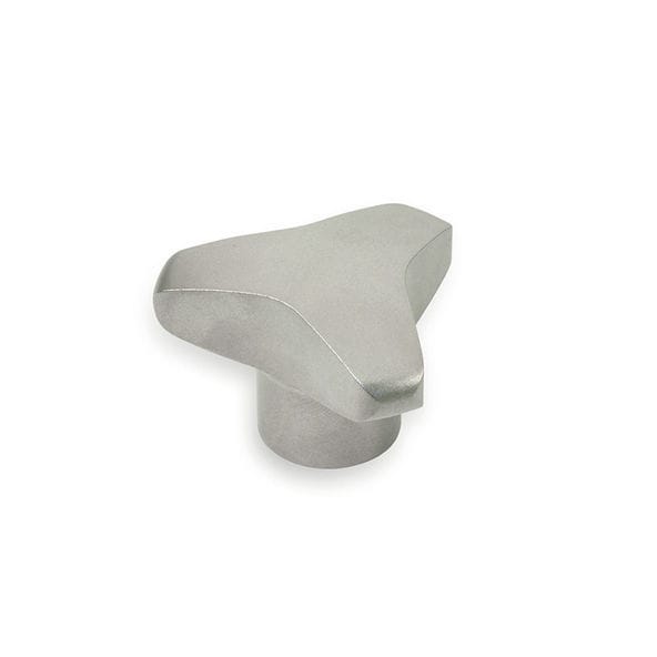Threaded knob - VMT-SST - ELESA - three-lobe / stainless steel