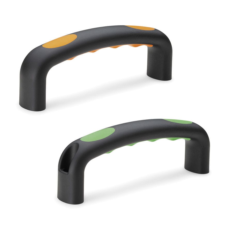 Pull handle - M.343-SOFT - ELESA - polypropylene / U-shaped / fixed