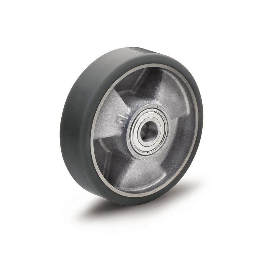 Fixed caster - RE.F5-ESD - ELESA - rod / for trolleys / light-duty