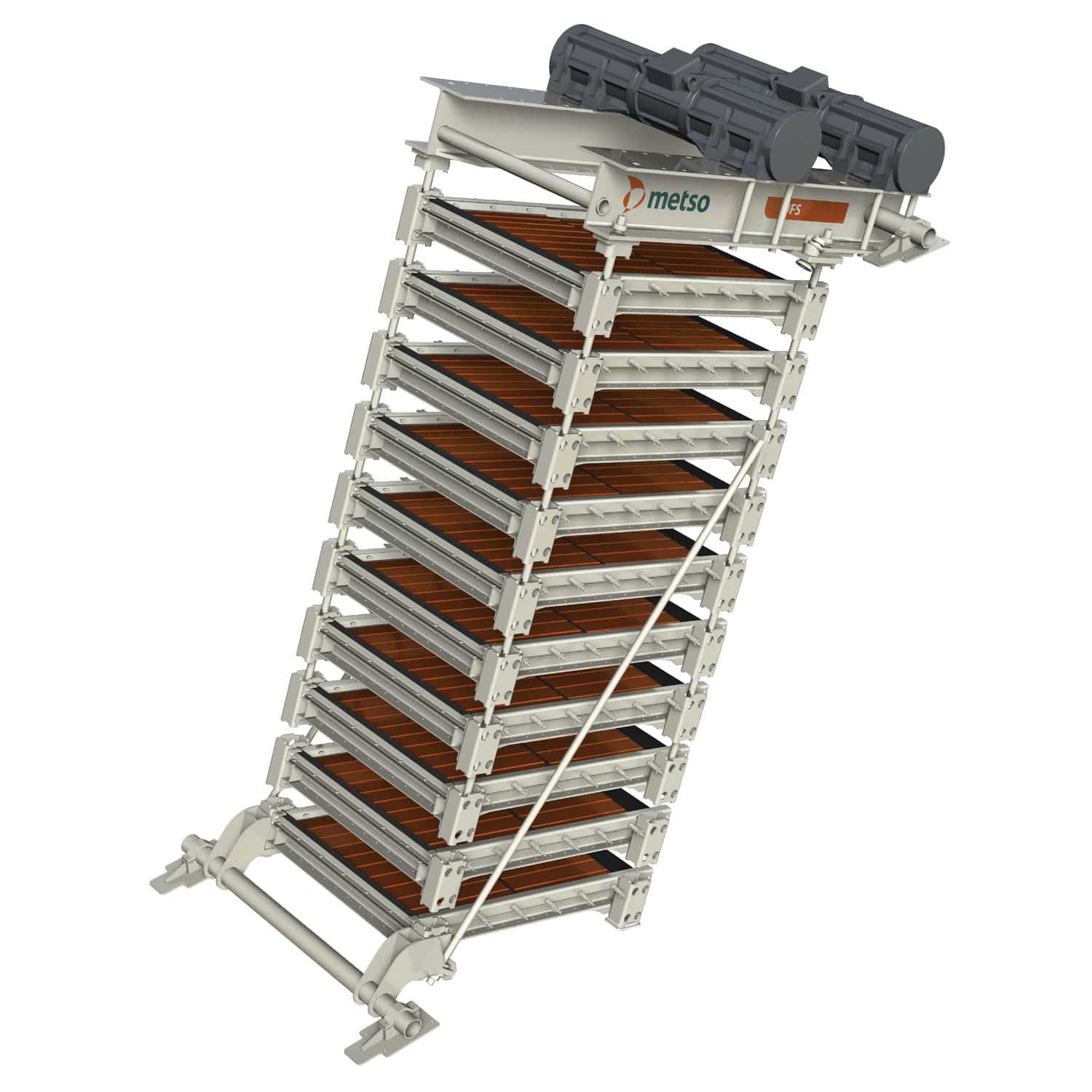 Wet screening screener - UFS series - Metso Corporation - for mining ...