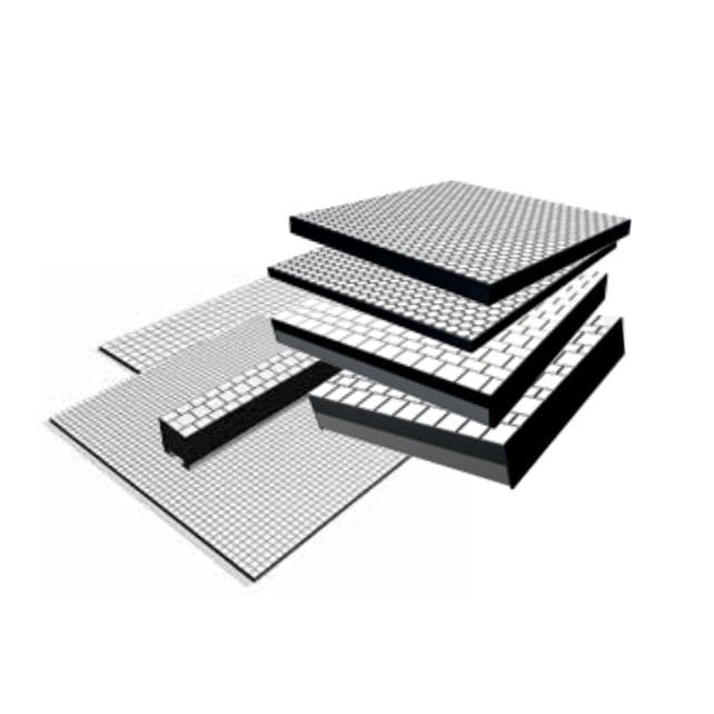 Steel wear plate - Trellex Poly-Cer - Metso Corporation - rubber