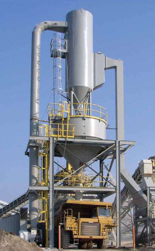 Gravity classifier - Metso Corporation - air / cyclone / particle