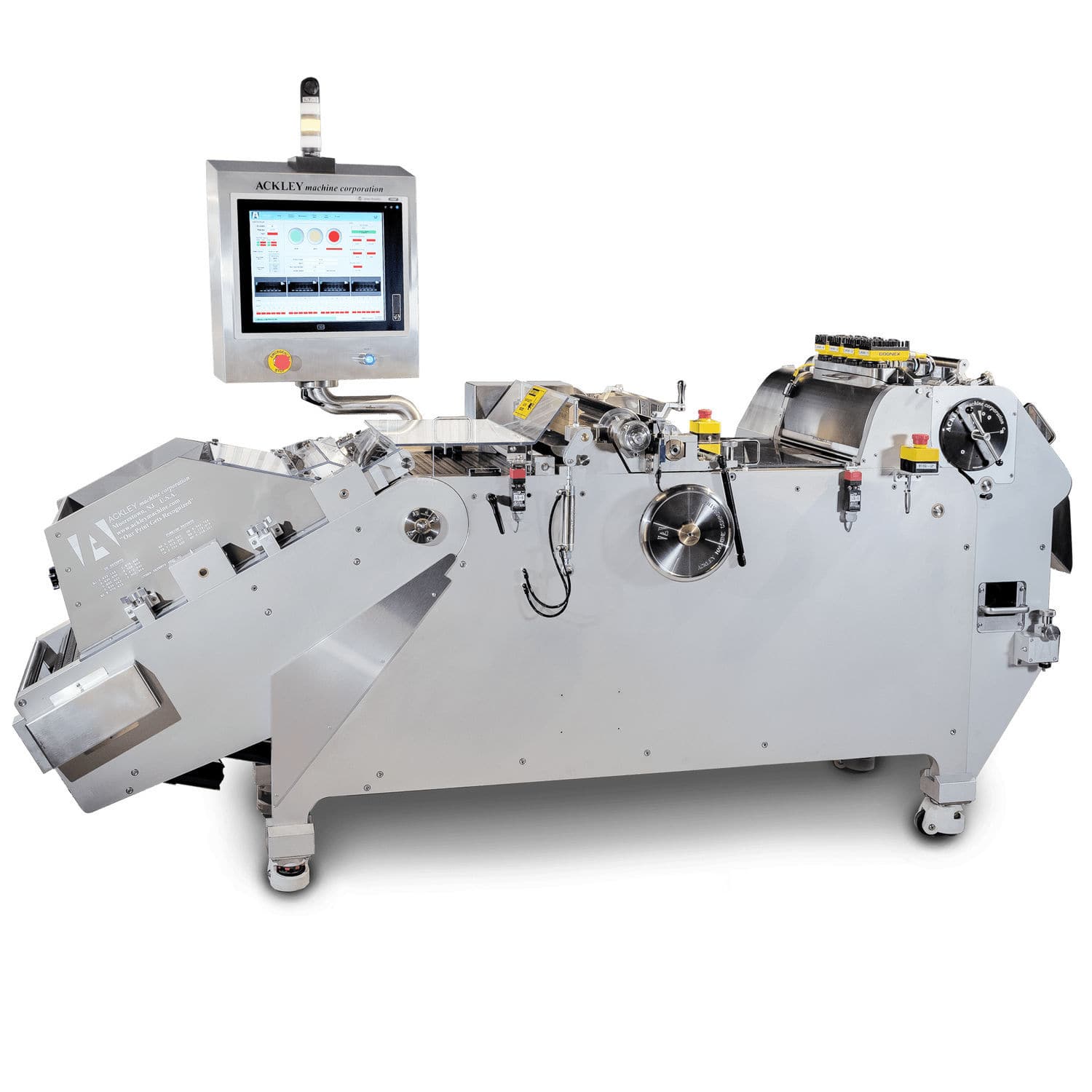 Capsule printing machine - Ackley Machine Corporation - for tablets ...