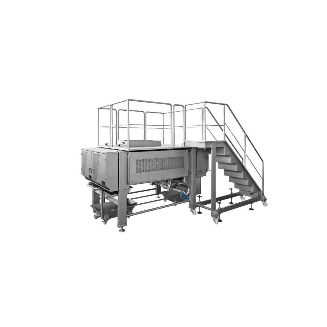 Bell pepper slicing machine - Alimec - ham / automatic / for pizza topping