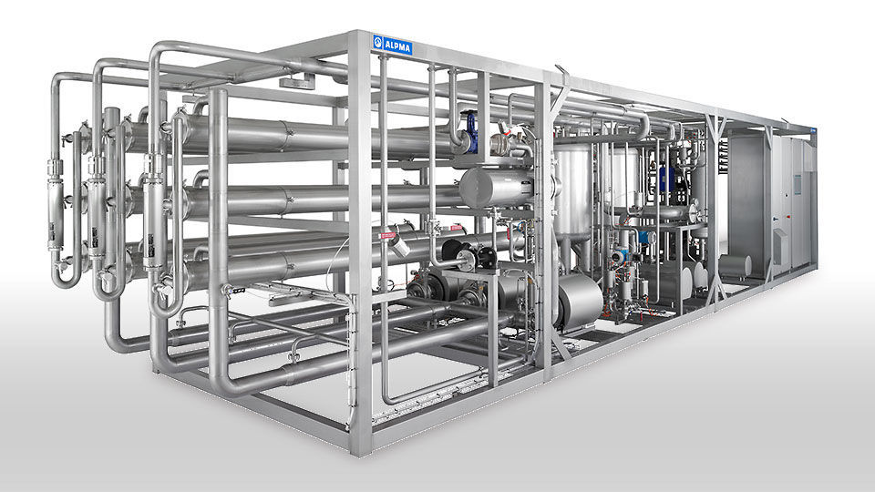 Membrane ultra-filtration unit - UF - Alpma Alpenland Maschinenbau ...