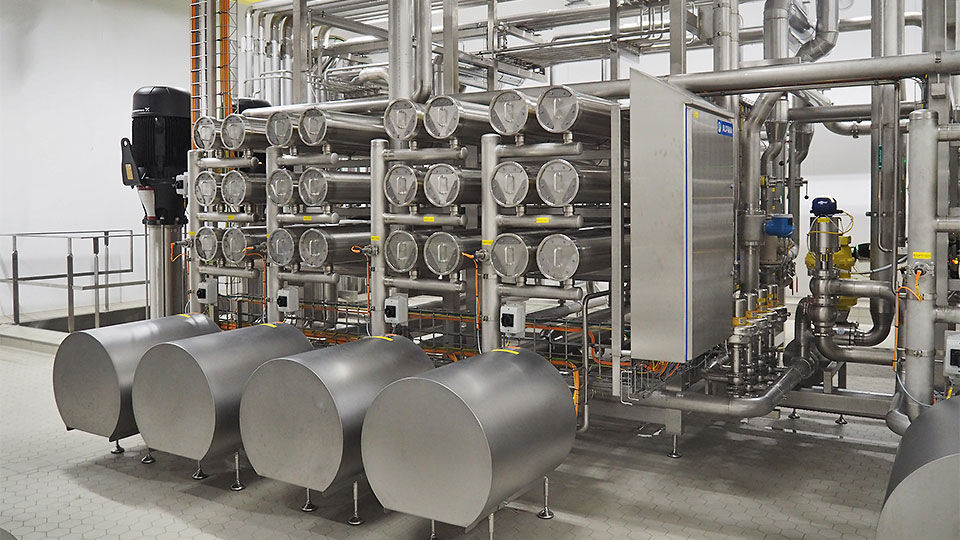 Membrane filtration unit - NF - Alpma Alpenland Maschinenbau - whey