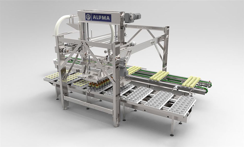 Cheese demoulder line - Alpma Alpenland Maschinenbau - automatic / semi ...