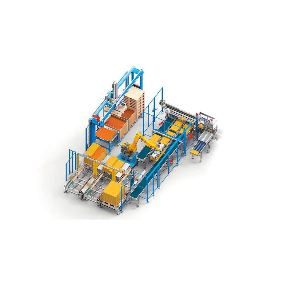 Cheese depalletizer - DP - Alpma Alpenland Maschinenbau - for pallet ...