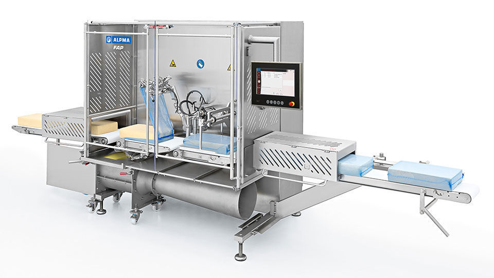 Cheese debagger - FAP - Alpma Alpenland Maschinenbau - automatic