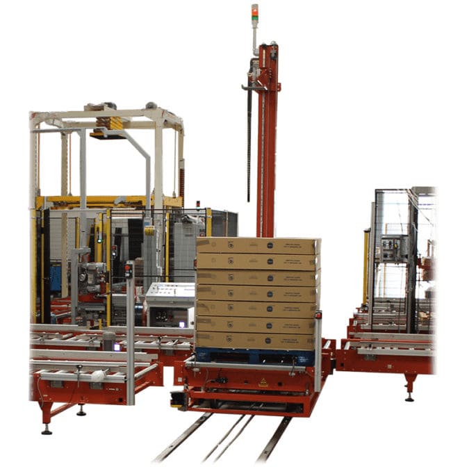 Pallet automatic guided cart - AND & OR