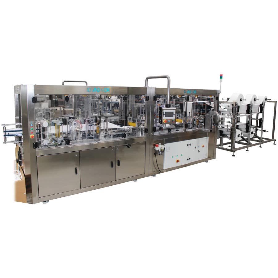 Surgical mask production line - 80EMPI-55 - AND & OR - for FFP2/FFP3 ...