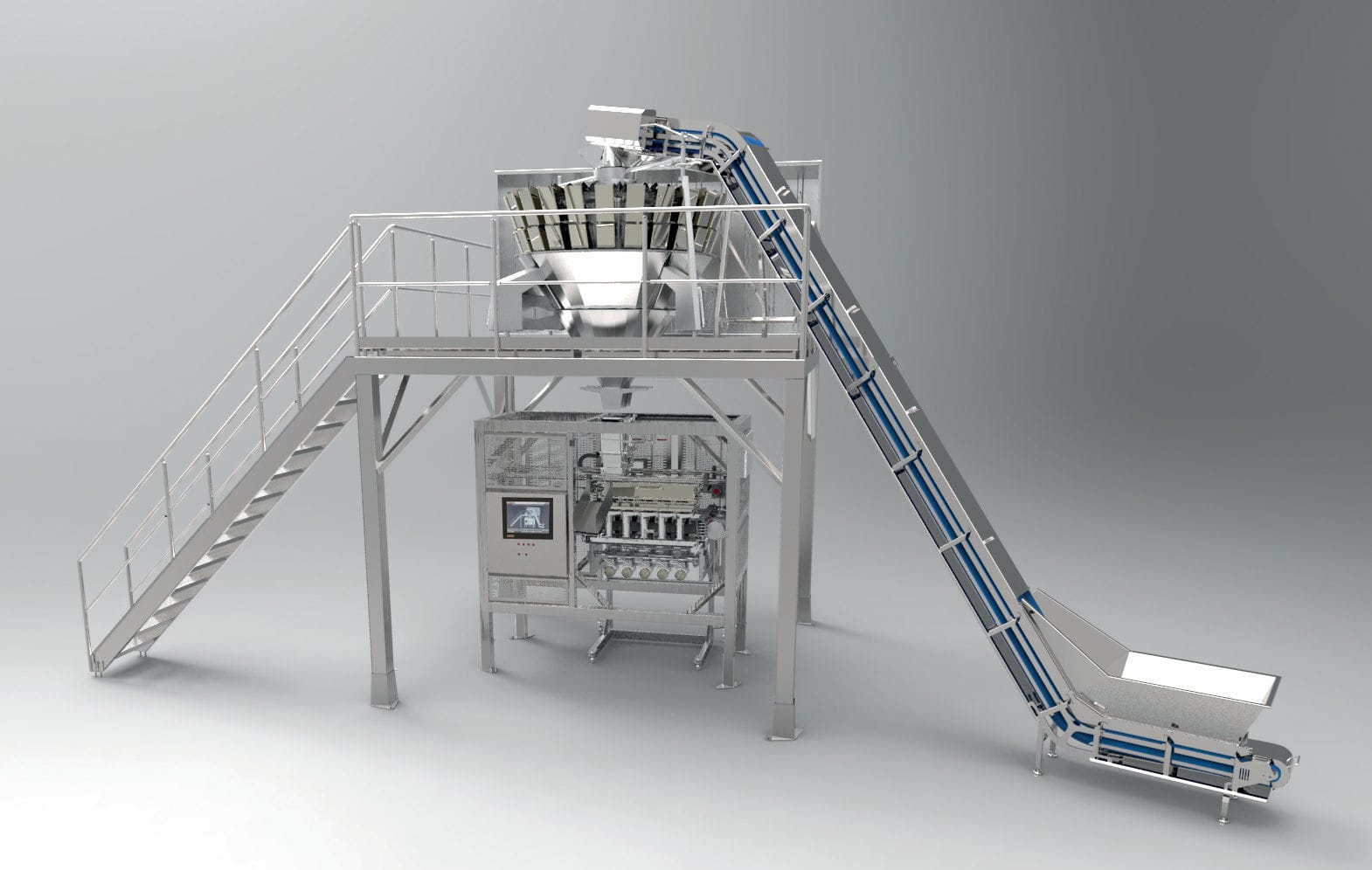 Sausage depositor - Cabinplant A/S - automatic / multi-head / with agitator