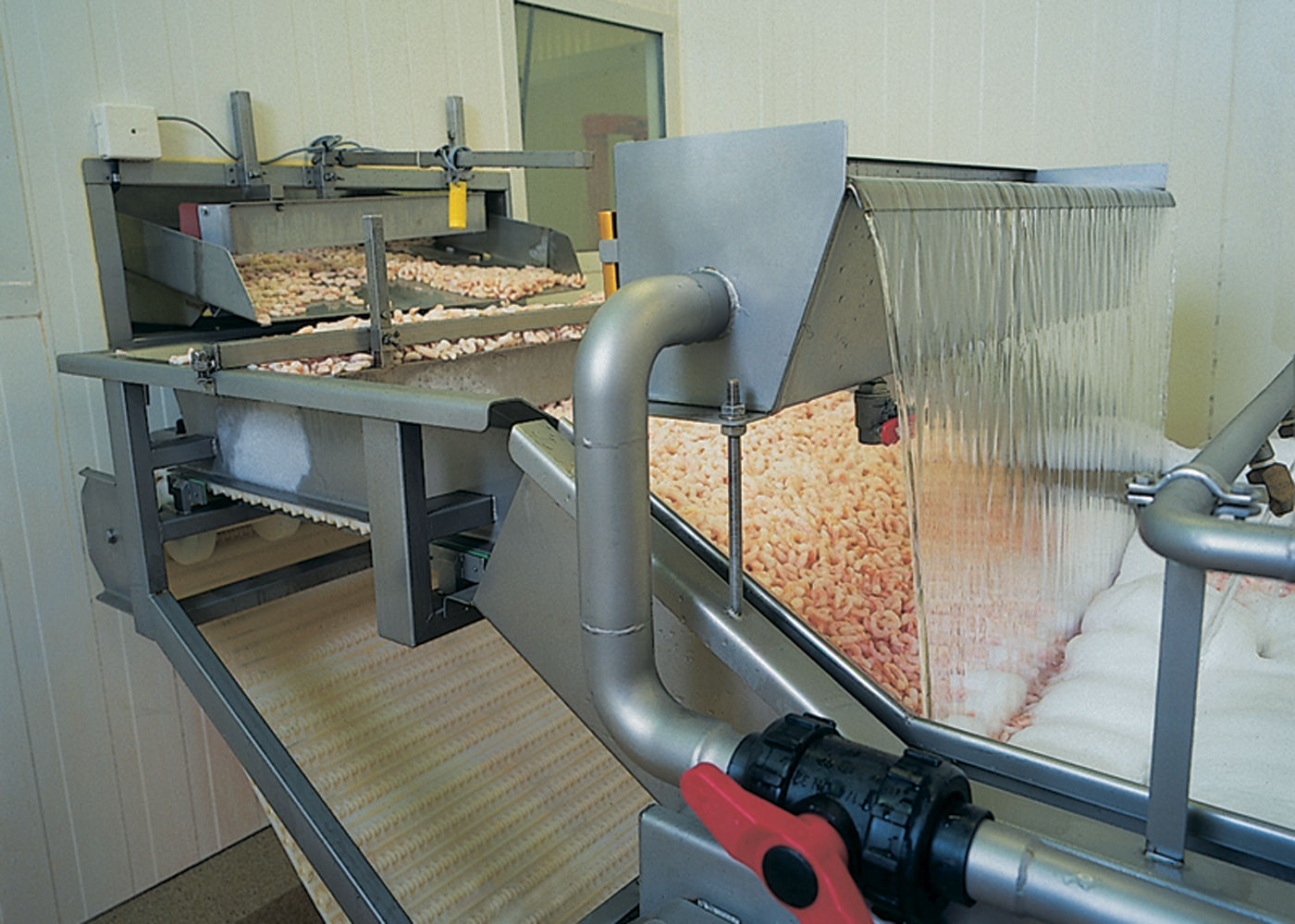 Immersion thawing machine - Cabinplant A/S - for fish / shrimp / continuous