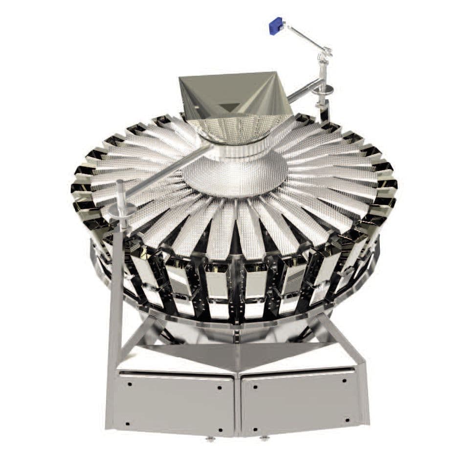 Multihead weigher - Cabinplant A/S - poultry / for cheese / for ...