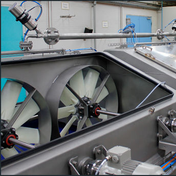 Air thawing machine - Cabinplant A/S - for fish / meat / shrimp