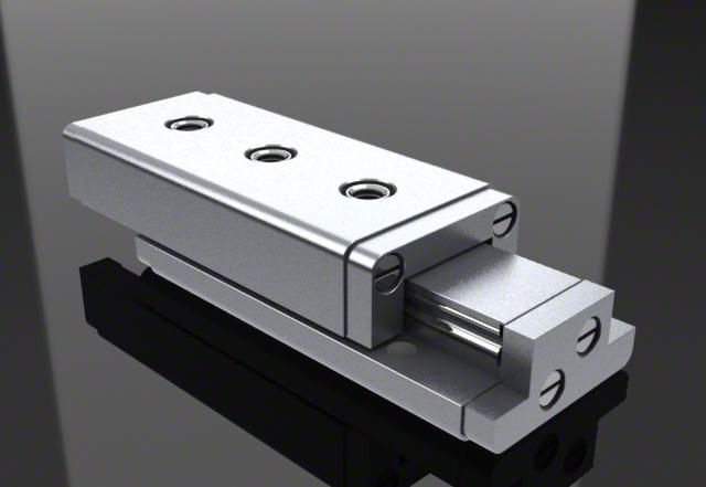 Full-extension linear slide - LF series - TOSS GmbH & Co. KG - steel