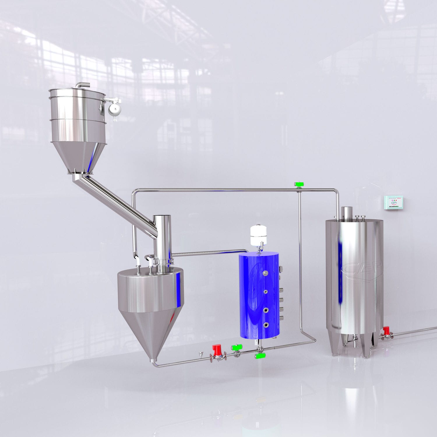 Feeding preparation station - Cepi Spa - inverted sugar
