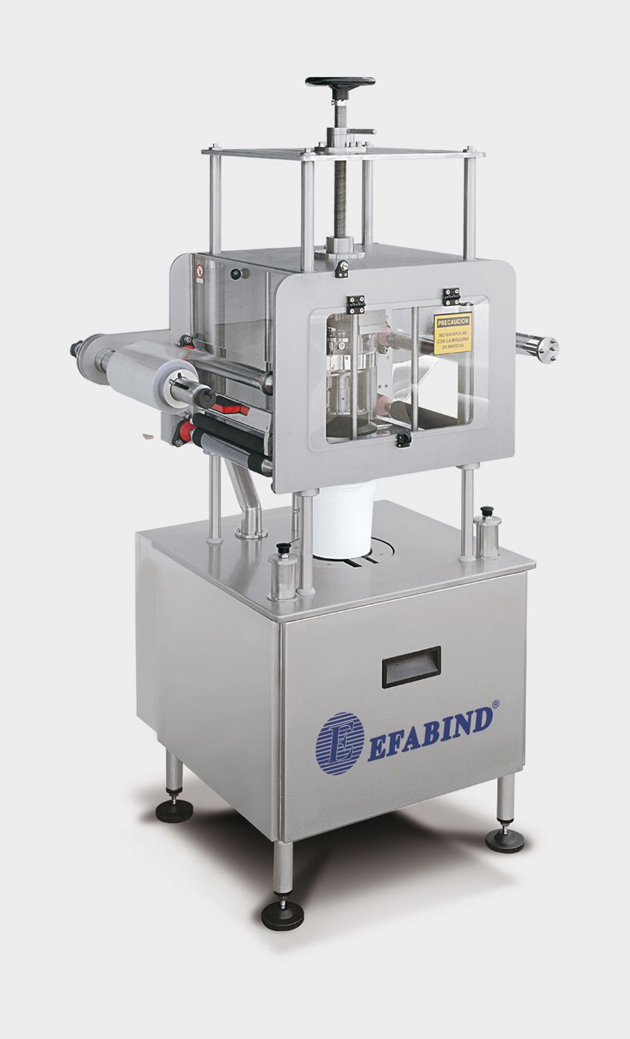 Semi-automatic sealing machine - L-525 - EFABIND, S.L. - bucket