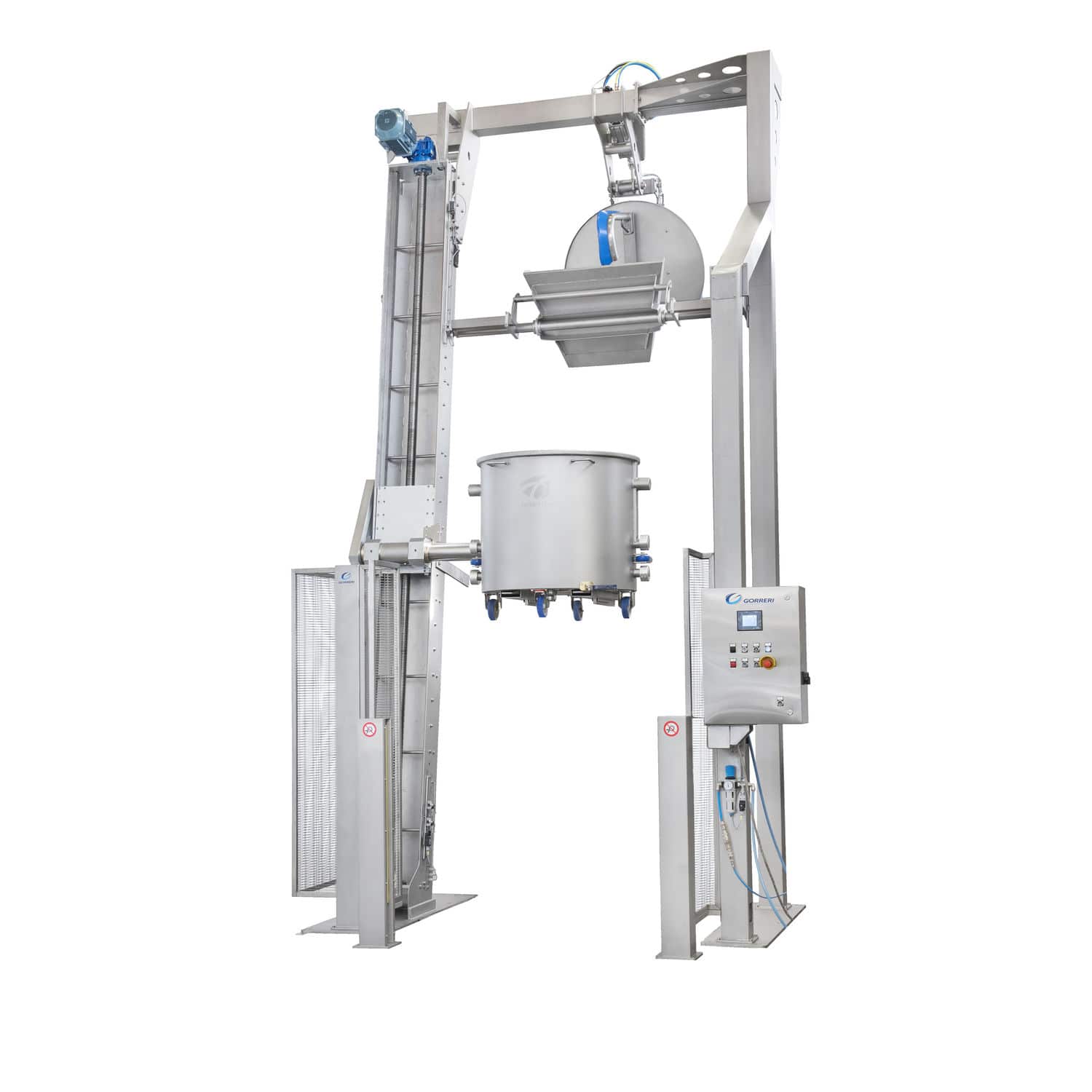 Lifting tipping station - Gorreri S.r.l.