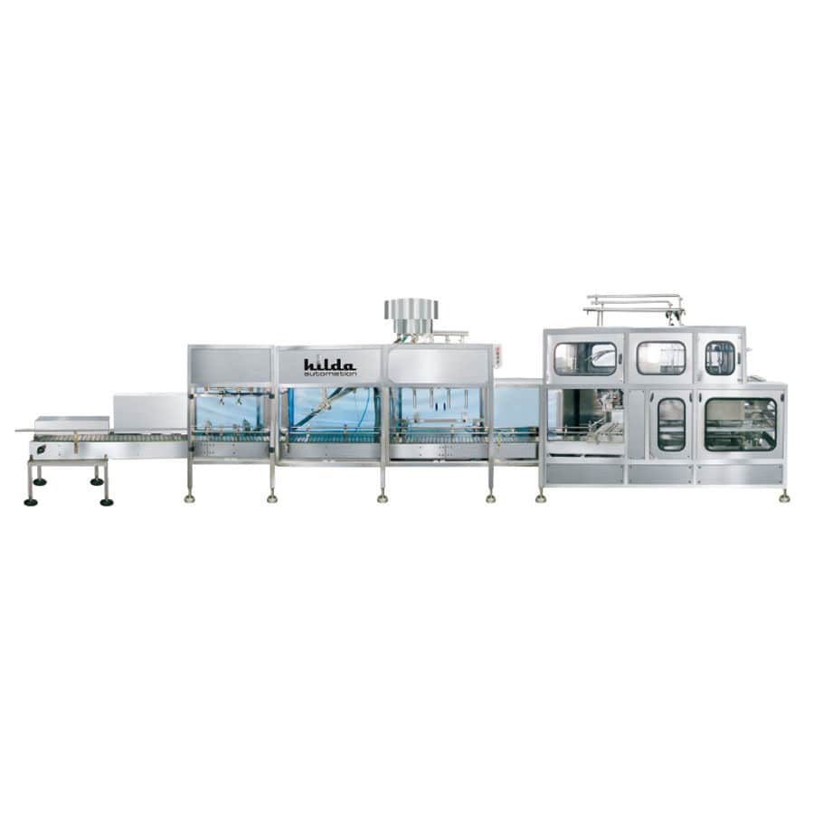 Pot rinser / filler / capper - M/S. Hilda Automation