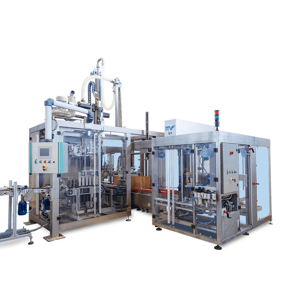 Top-loading case packer - MF CUBE - MF TECNO S.r.l. - automatic / for boxes