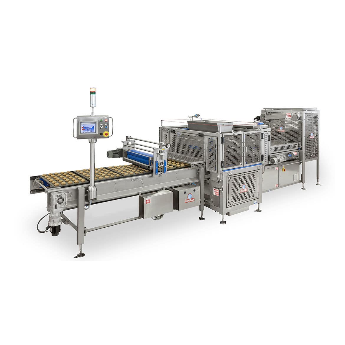 Cookie production line with cutter - COMBY PLUS 800 - Minipan S.r.l ...