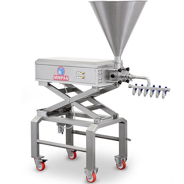 Volumetric depositor - JELLY TOPPER - Minipan S.r.l. Food Processing ...