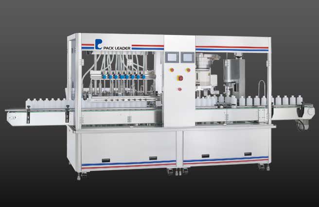 Automatic filler and capper - FC-101 - Pack Leader Machinery - for liquids
