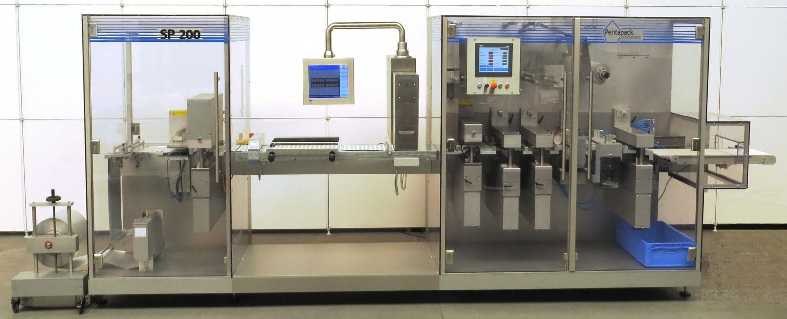 Blister packaging machine - SP200 - Pentapack NV - automatic / liquids ...