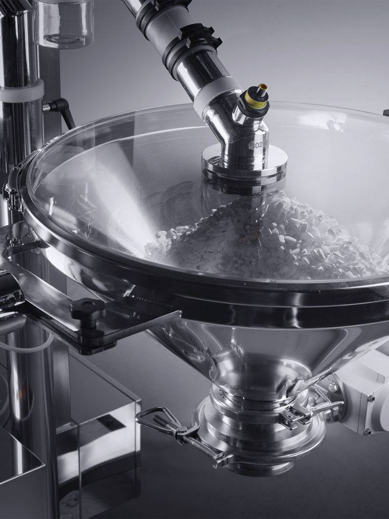 Container hopper - Pharma Technology - tablet / for production