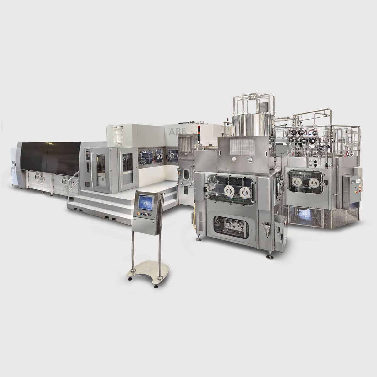 Sterilization blowing-filling-capping machine - ABF 1.2 - GEA Procomac ...
