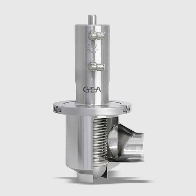 Stainless steel back-pressure regulator - Aseptomag® GD - GEA Procomac ...