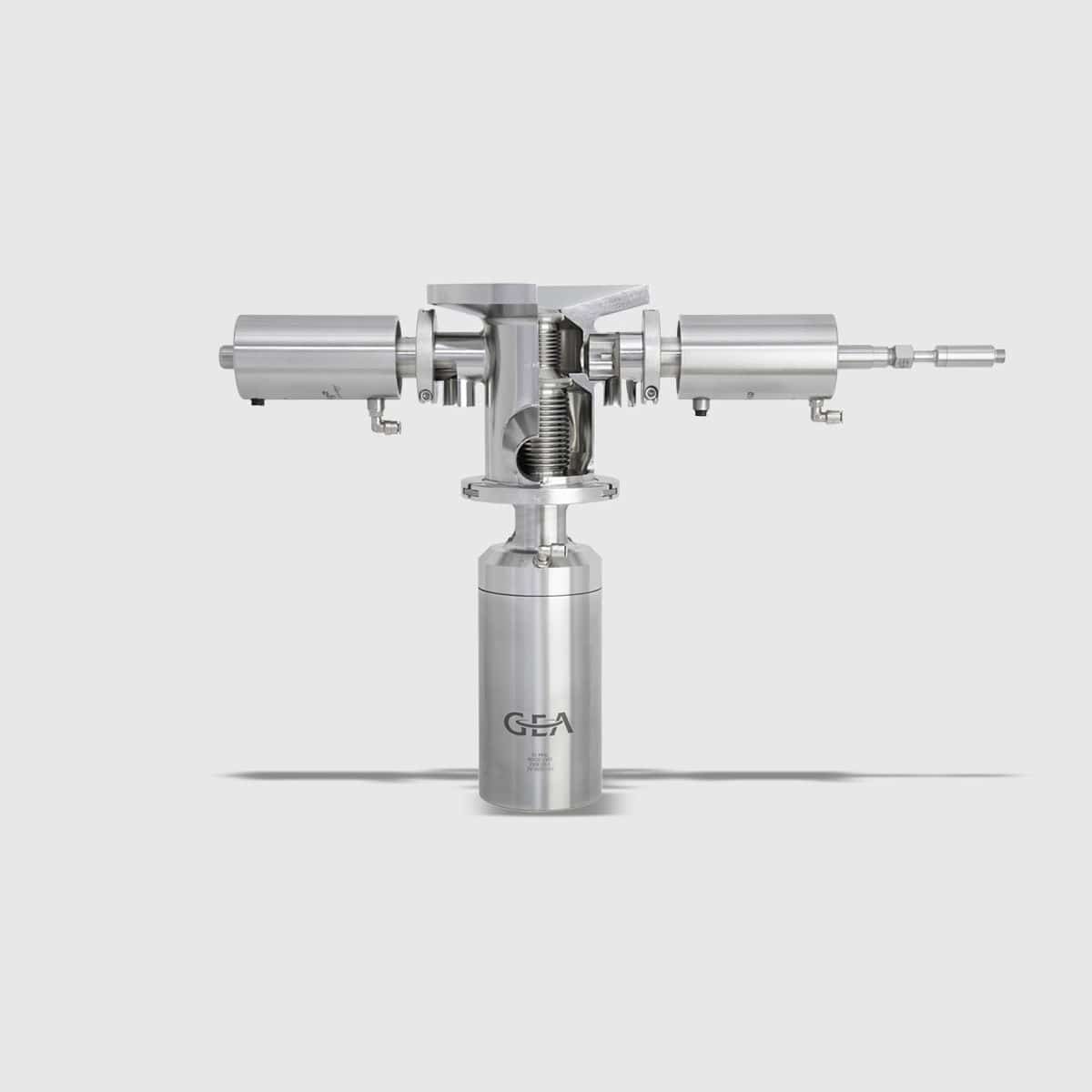 Pneumatic valve - Aseptomag® DKBS - GEA Procomac S.p.A. - flow control ...