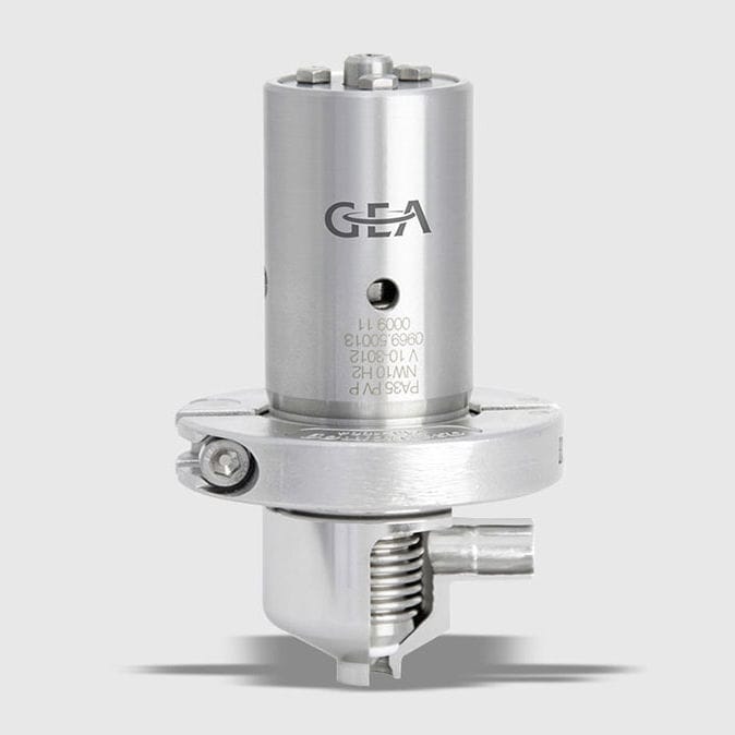 Shut-off valve - Aseptomag® AMV - GEA Procomac S.p.A. - pneumatically ...