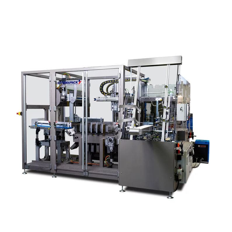 Wrap-around case packer - Wrap Around 20 - ROBOPAC SPA - PLC-controlled ...