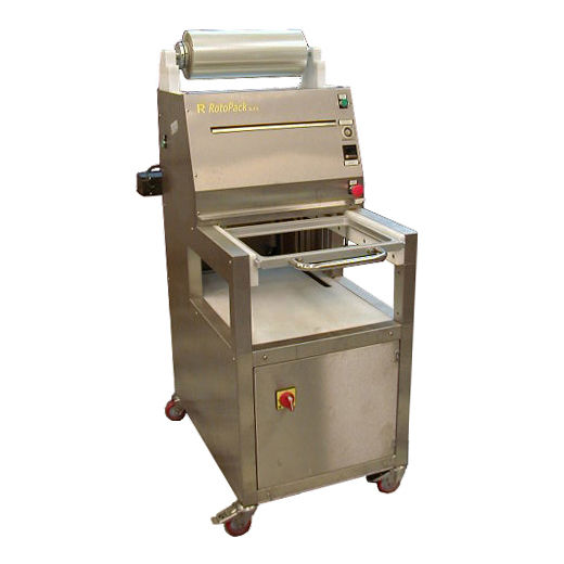 Linear tray sealer - SPR - Rotopack S.r.l. - semi-automatic
