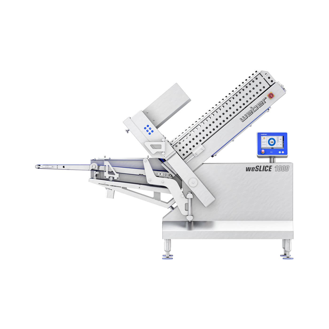 Meat slicing machine - weSLICE 1000 - Weber Maschinenbau - automatic ...