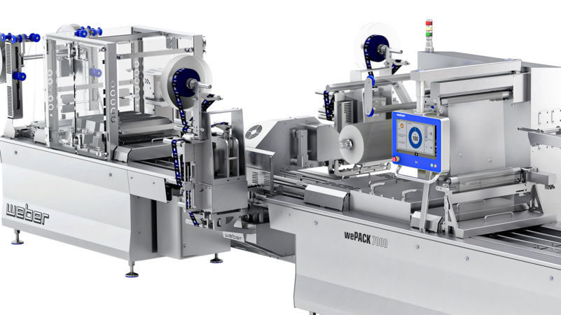 Fully-automatic labeler - weLABEL - Weber Maschinenbau - for packaging ...