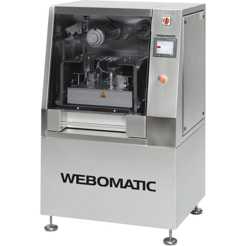 Linear tray sealer - TL 300 - WEBOMATIC - semi-automatic / vacuum