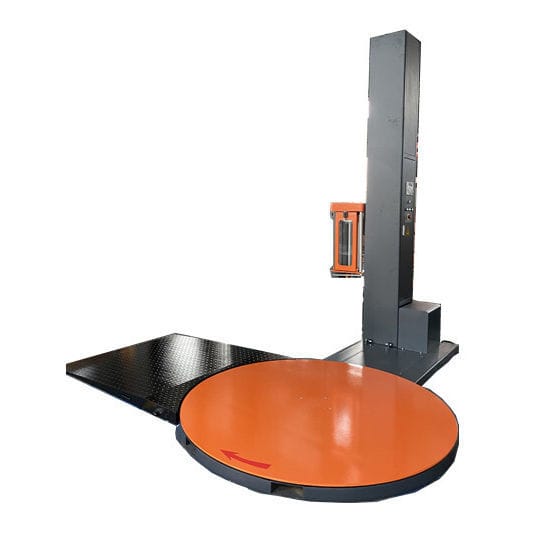 Turntable wrapping machine - T1800F - SHANDONG SINOLION MACHINERY CORP ...
