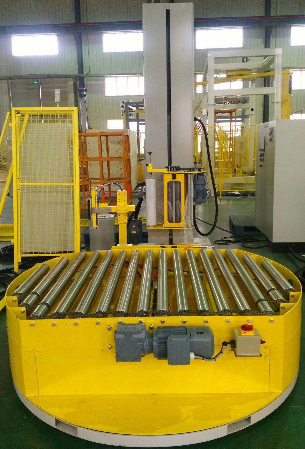 Turntable wrapping machine - T1800FZ-PL - SHANDONG SINOLION MACHINERY ...