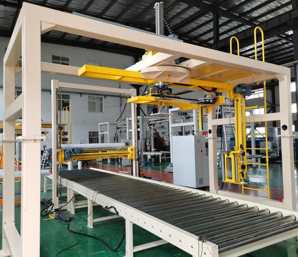 Rotary arm wrapping machine - R1800FZ-PL - SHANDONG SINOLION MACHINERY ...