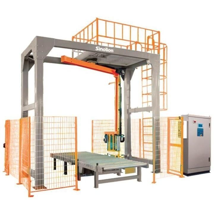 Rotary arm wrapping machine - R1800FZ-PL - SHANDONG SINOLION MACHINERY ...
