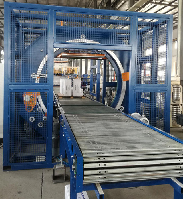 Horizontal wrapping machine - S1800EZ-PL - SHANDONG SINOLION MACHINERY ...
