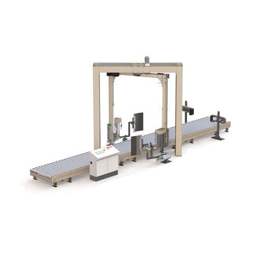 Rotary arm wrapping machine - R1800FZ-PL - SHANDONG SINOLION MACHINERY ...