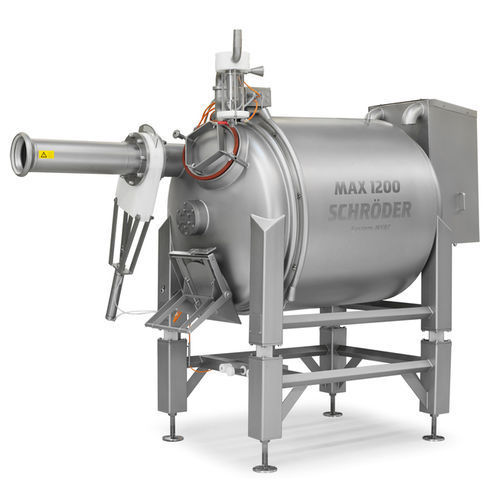 Vacuum meat mixer - MAX 1200 - TIPPER TIE TECHNOPACK GmbH - blade