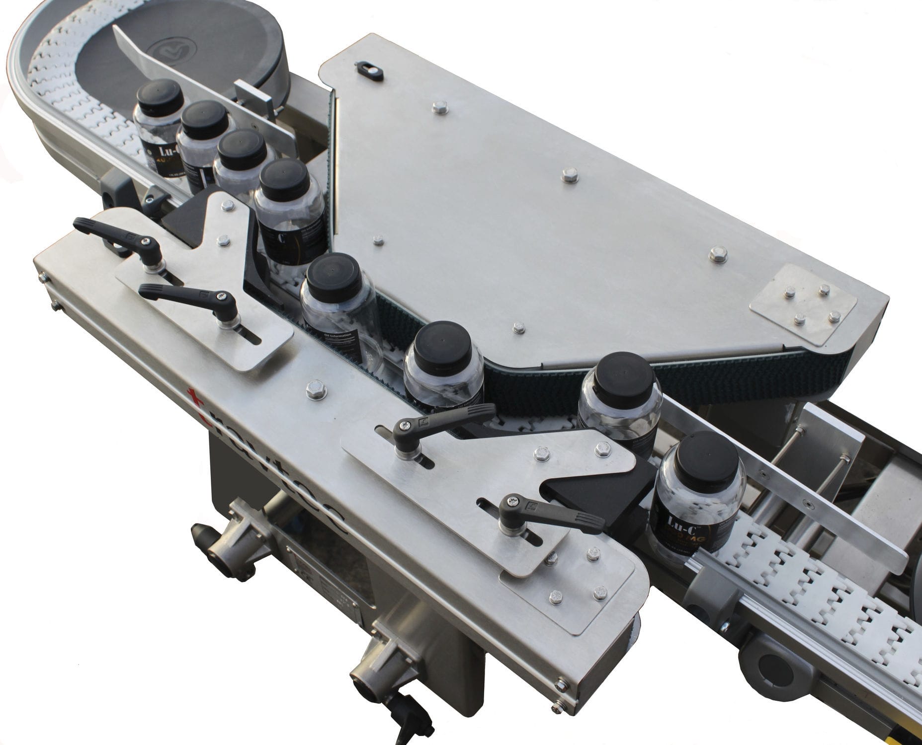 Belt conveyor - DIVERTER MK 3 - Travtec Group - diverter / for bottles ...