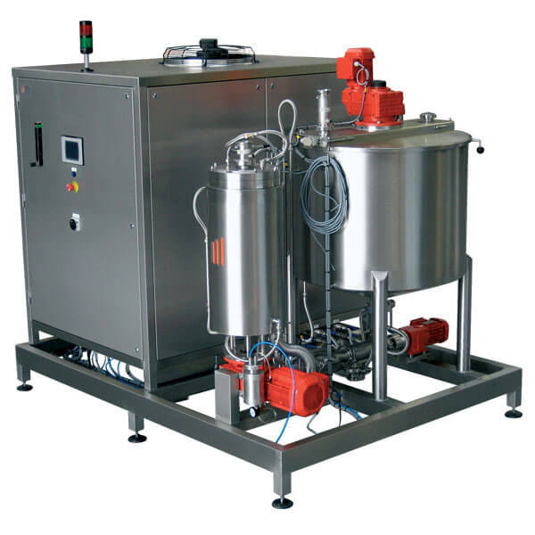 Cream production machine - TempAerator series - Wiegers Process ...