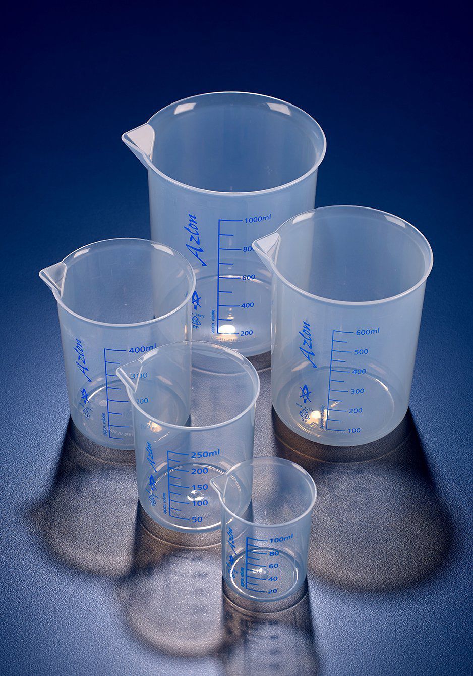 Graduated beaker - BDC2 series - SciLabware Limited - polypropylene