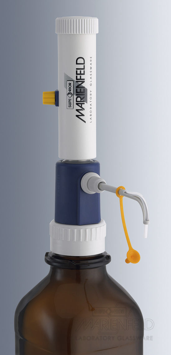 Manual dispenser - 0.5 - 100 ml - Paul Marienfeld GmbH & Co. KG - for vials